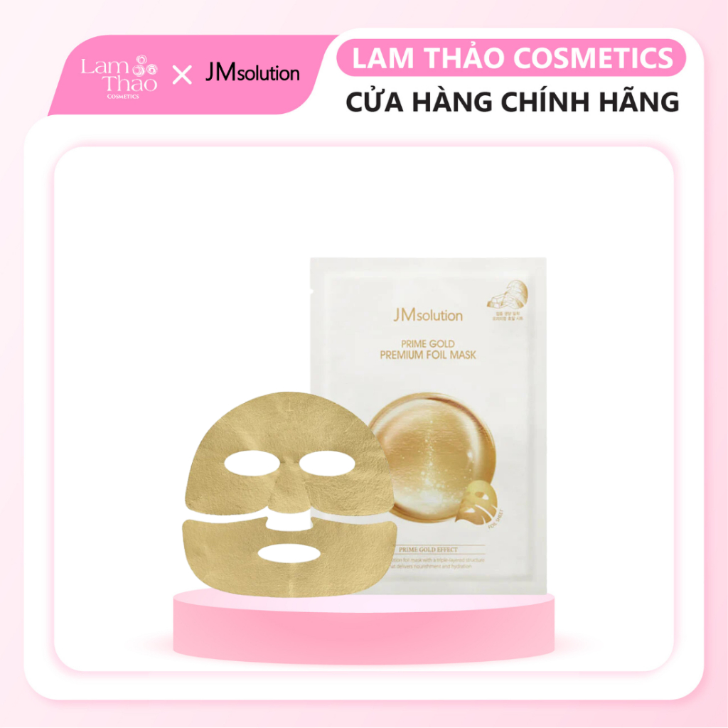 Mặt Nạ JM Solution Prime Gold Premium Foil Mask | Shopee Việt Nam