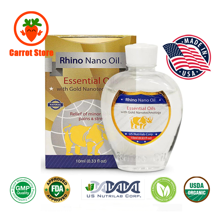 RHINO NANO OIL (Dầu gió Tê Giác) | Shopee Việt Nam