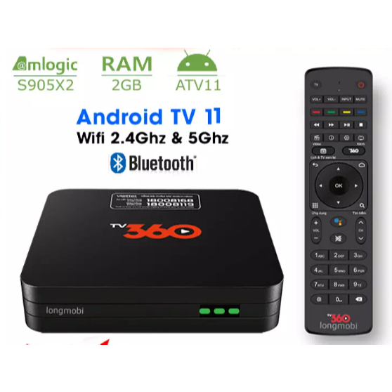 Truyền Hình Tivi Box 360 4K [Xem Miễn Phí Truyền Hình Hàng Trăm Kênh ...