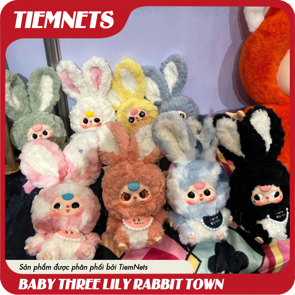 MÔ HÌNH BLIND BOX BABY THREE LILY RABBIT TOWN PLUSH DOLL - CHÍNH HÃNG ...