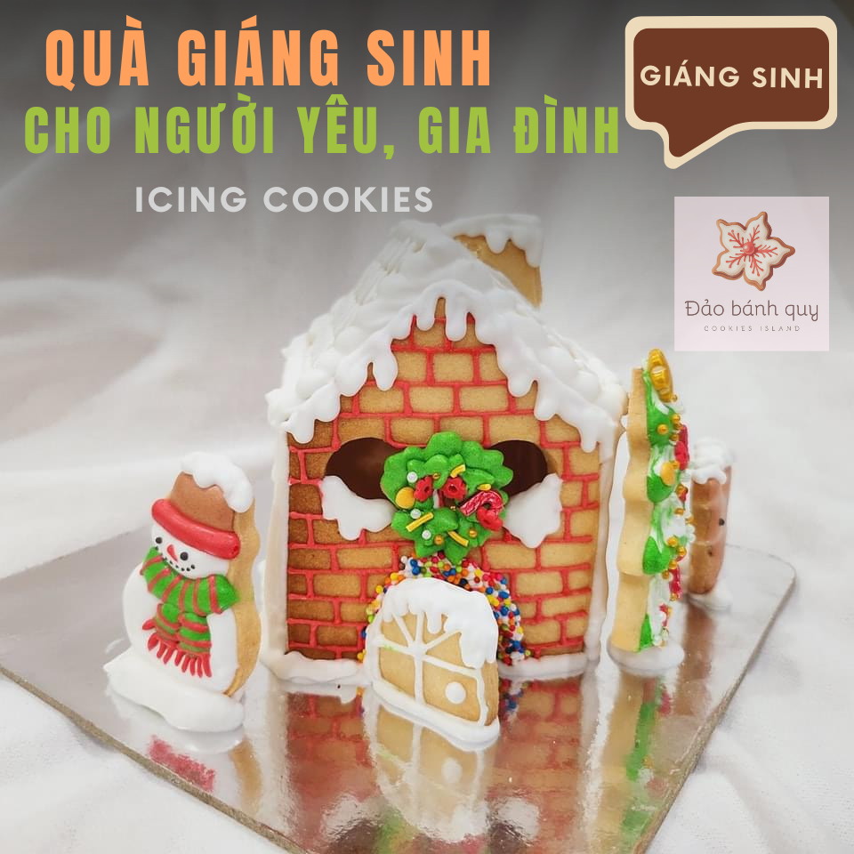 Set Tự Làm Bánh Quy Nhà Giáng Sinh, Combo DIY Tự Trang Trí Nhà Noel ...