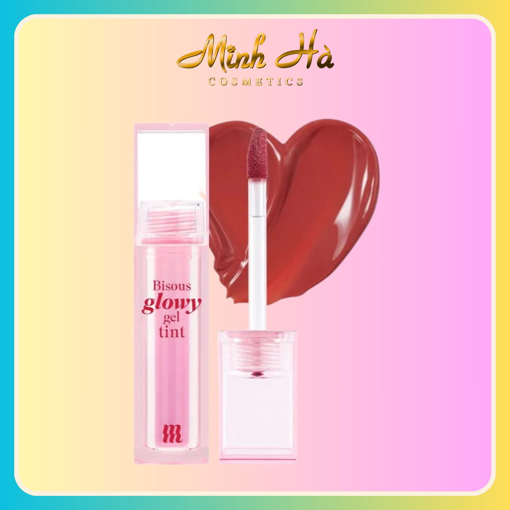 Son bóng Merzy Bisous Glowy Gel Tint 4g căng mọng bền màu | Shopee Việt Nam