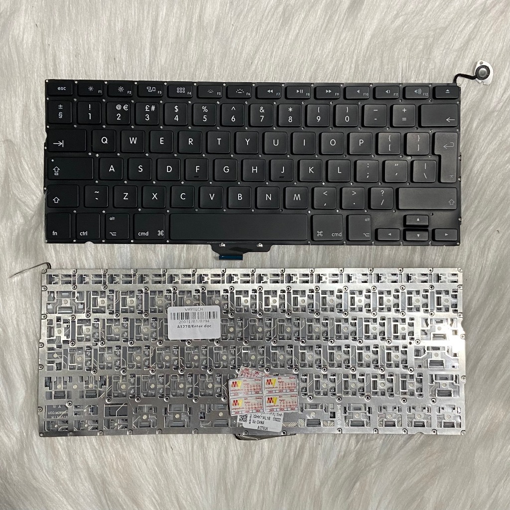 Bàn phím Mac book Pro 13″ 2010 2011 2012 A1278 MB466 MB467 MB990 MB991 ...
