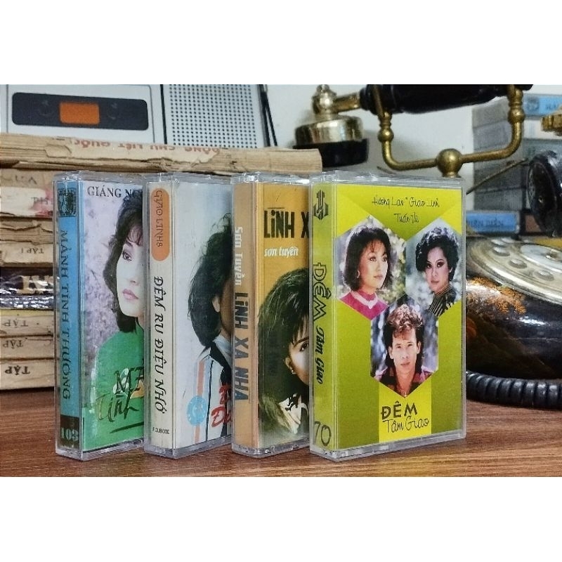 4 băng cassette nhạc vàng hay | Shopee Việt Nam