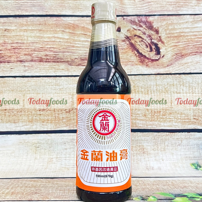 Nước Tương ĐẶC Kim Lan (Đài Loan) 590ML [Có độ sánh đặc cao] | Không thêm bột ngọt, màu caramel ...