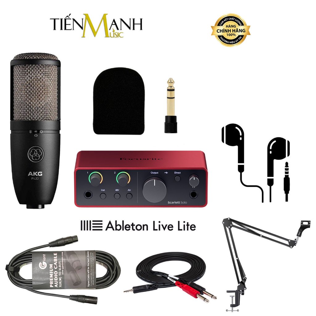 Full Bộ Mic Hát Live Stream Thu Âm Micro Livestream - Combo Trả Góp ...