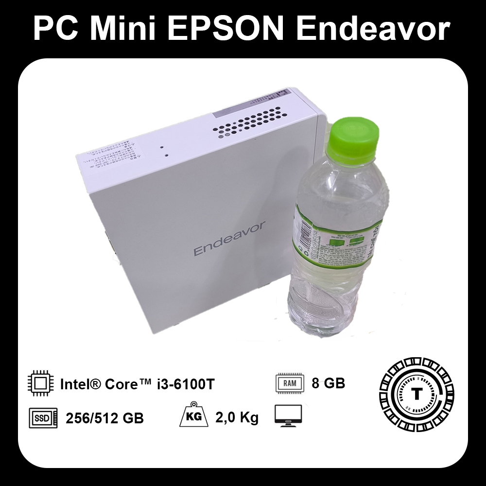 [FLASH SALE] PC Mini EPSON Endeavor siêu nhỏ gọn | Core i3-6100T thế hệ ...