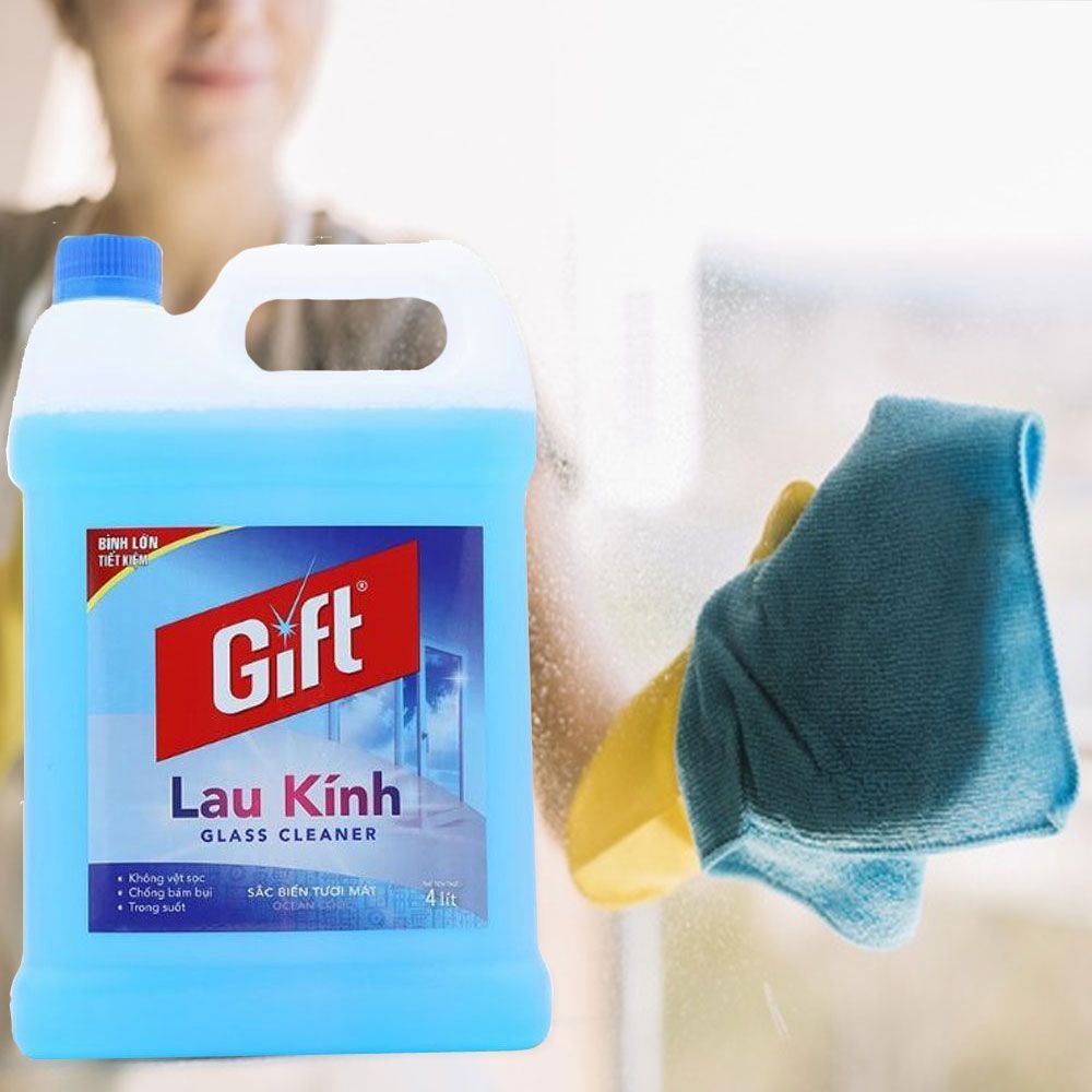 1 Thùng 3 Can Nước Lau Kính Gift 3.8kg | Shopee Việt Nam