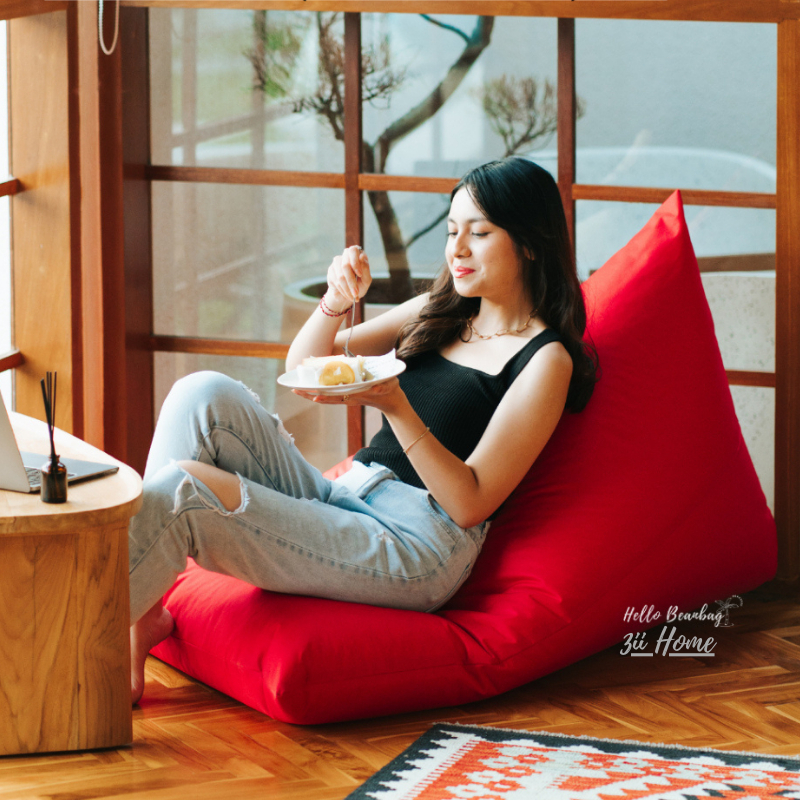 Ghế Sofa lười Combo Vỏ Lót, Vỏ Ghế Sofa lười 3II HOME hình tam giác ...