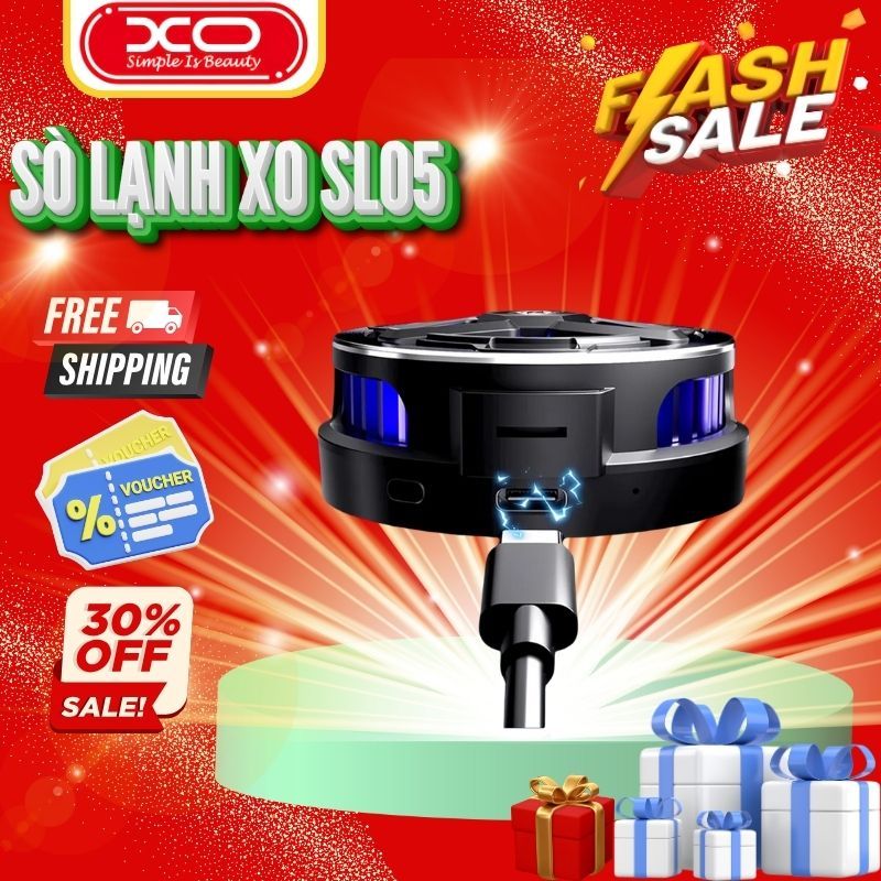 Sò Tản Nhiệt - XO Việt Nam - Sò Lạnh Tản Nhiệt Có Pin, Sò Tản Nhiệt Không Dây, Từ Tín | XO SL05 ...