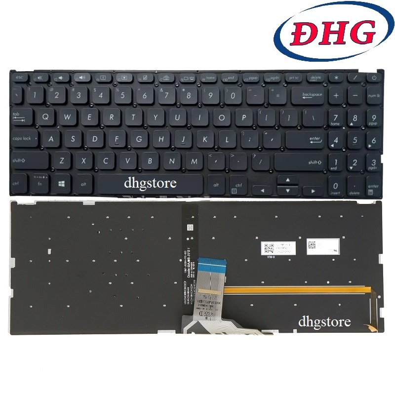 Bàn phím laptop Asus VivoBook X509 X509FA X509FB X509FL X509MA X509UA ...