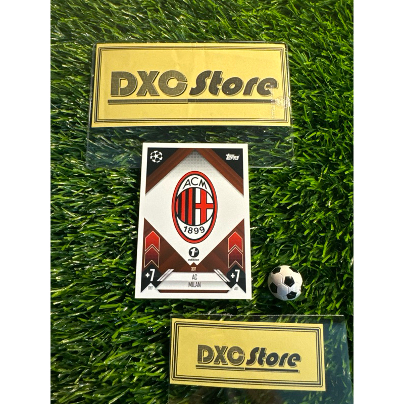 [ CHÍNH HÃNG ] - 1ST EDITION - LOGO - TOPPS MATCH ATTAX 2025 - AC MILAN ...