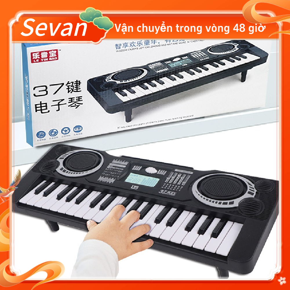 [Hàng Sẵn] ĐÀN PIANO ĐIỆN TỬ 37 PHÍM ĐÀN PIANO cho bé mới học đàn Sevan | Shopee Việt Nam