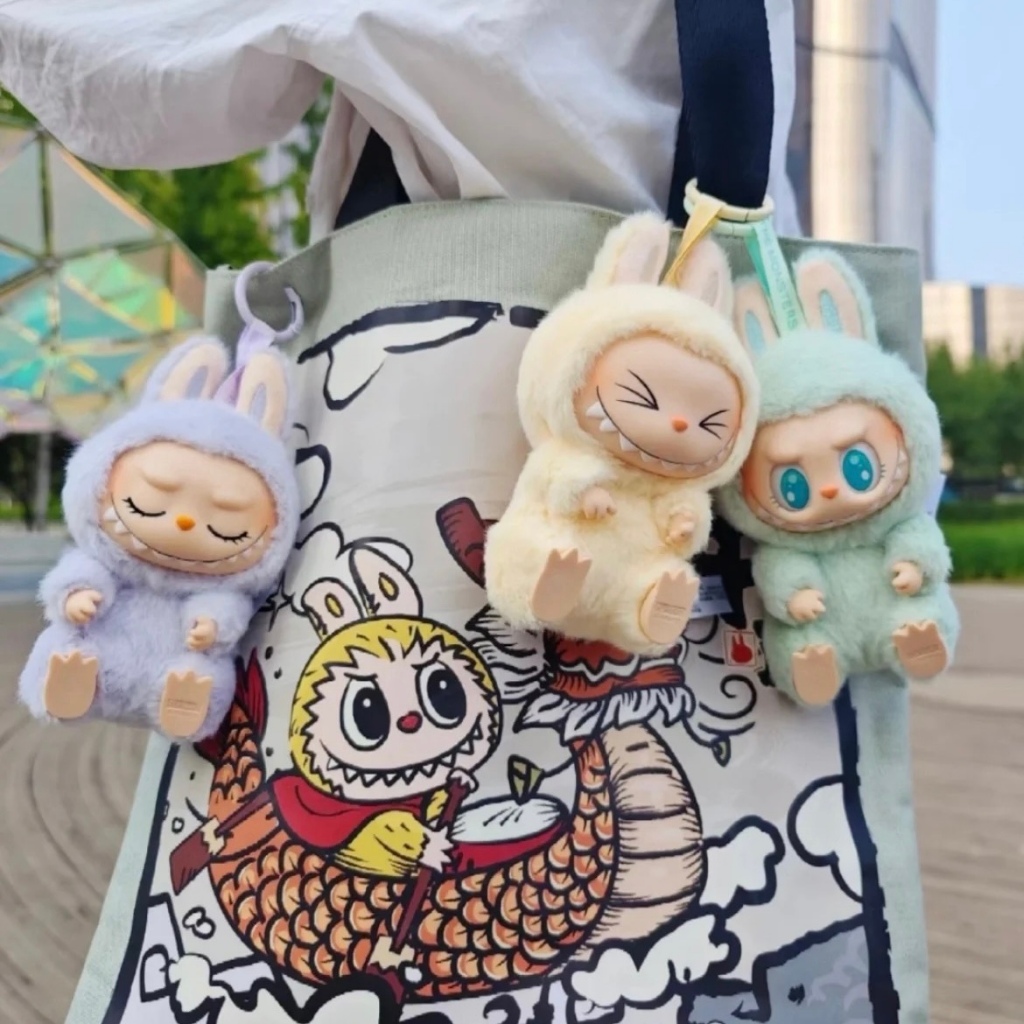 Đồ Chơi Búp Bê Labubu V2 , Móc Khóa Labubu V2 Có Thể Xoay Đầu, Tay Chân ...