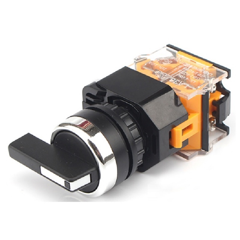 [Đơn tối thiểu 30K]Công tắc xoay 2-3 vị trí LA38 phi 22 chuyển mạch cần dài giá rẻ | Shopee Việt Nam