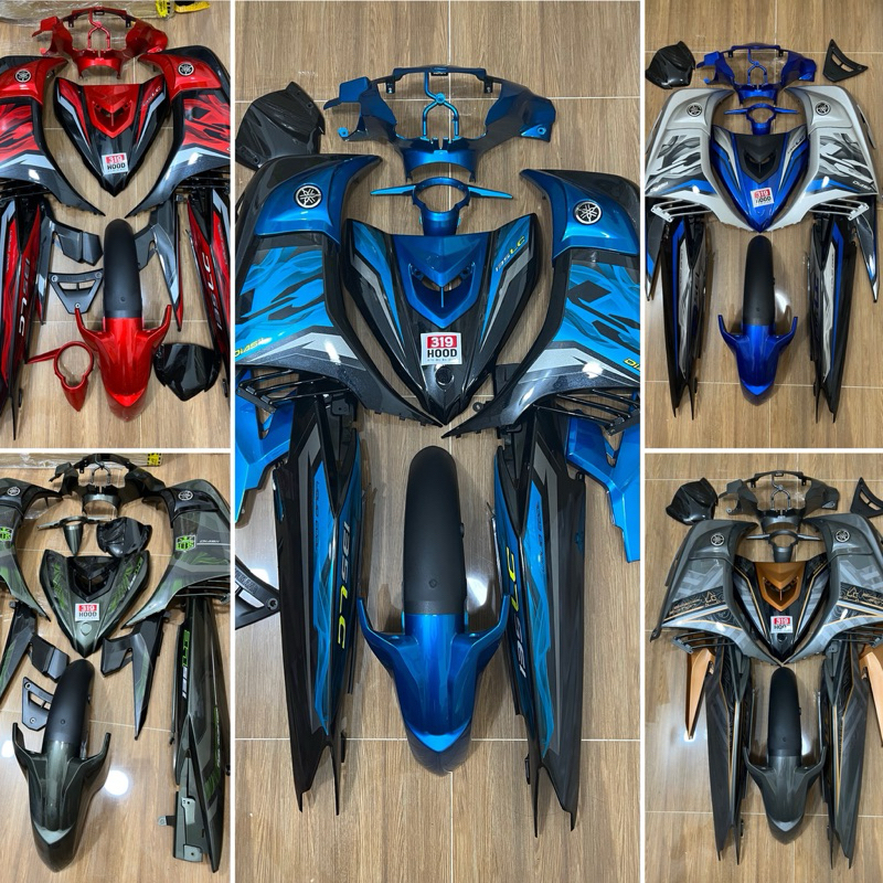 Dàn áo, dàn nhựa LC135 V7 giá rẻ, đã bao gồm tem và keo bảo vệ | Shopee ...