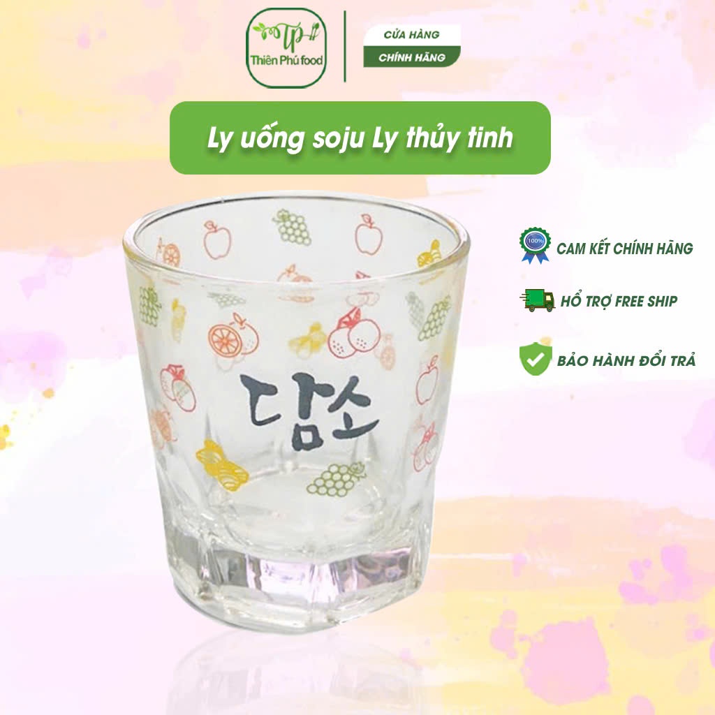 Ly uống soju Ly thủy tinh | Shopee Việt Nam