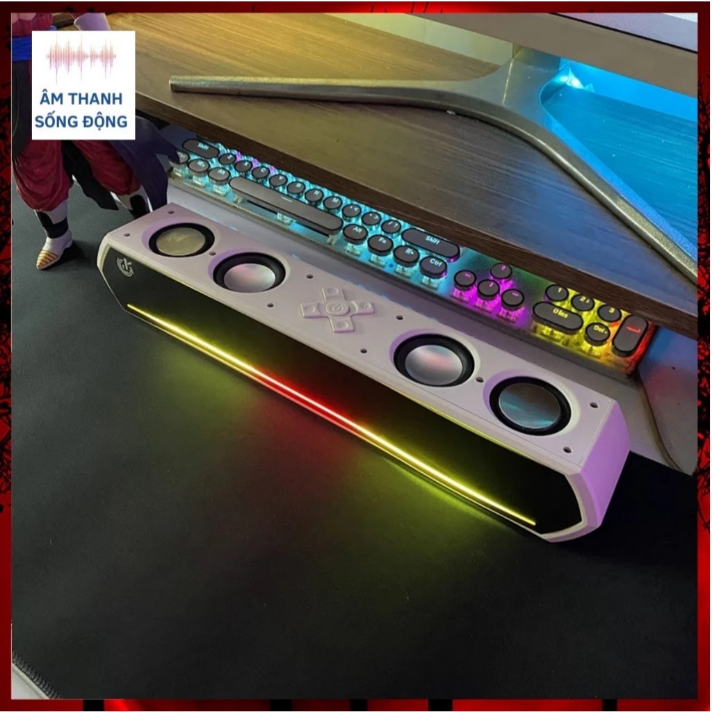 Loa Máy Tính Gaming - Loa Bluetooth Để Bàn K1119 Led Rgb Loa Vi Tính ...