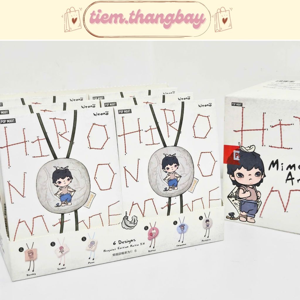 (Đọc kĩ mô tả) (CÓ SẴN) HỘP MÙ - BLIND BOX TÚI THƠM HIRONO MIME ARTIST ...