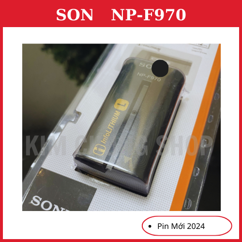 Pin Lithium Sony F970 cho các loại máy Sony Handycam CCD-SC5, CCD-SC55, CCD-SC55e, DCM-M1, DCR ...