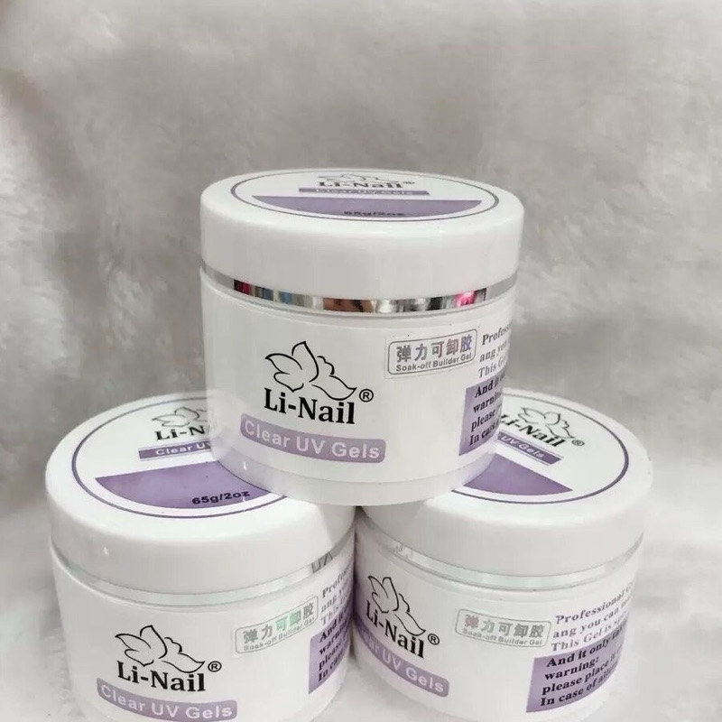 Gel đắp móng Li Nail không nóng , gel trong suốt đậm đặc Chính Hãng ...
