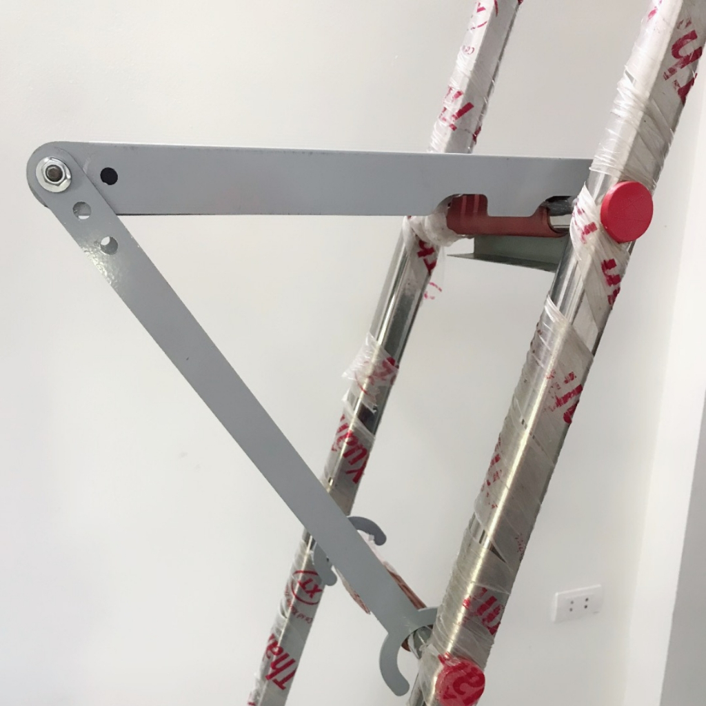 Bậc Thang Cơ Động Đa Năng. Rút, Gấp. Dùng cho thang nhôm, Thang inox, Thang chữ A, thang thông ...