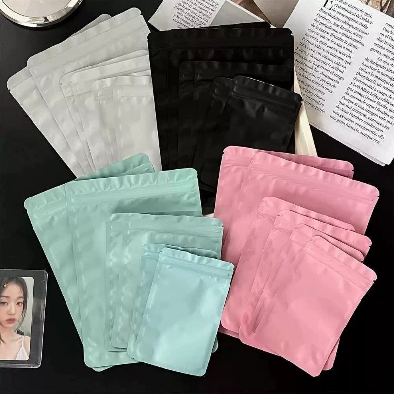 Combo 10 túi zip mù đựng charm kín hai mặt ( tái sử dụng ) | Shopee ...