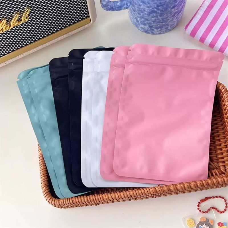 Combo 10 túi zip mù đựng charm kín hai mặt ( tái sử dụng ) | Shopee ...