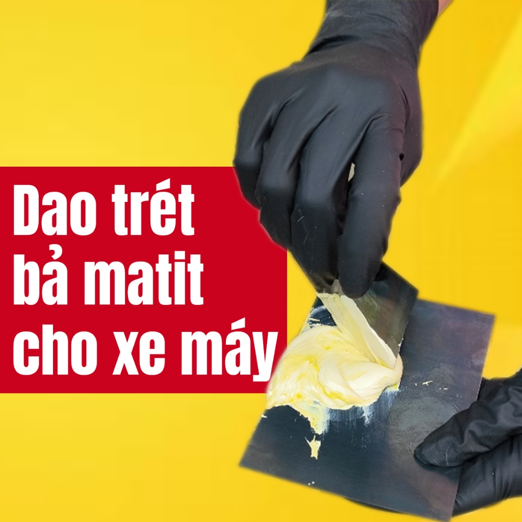 Dao trét matit cho xe máy, dao bả mỏng dùng để trét matit | Shopee Việt Nam