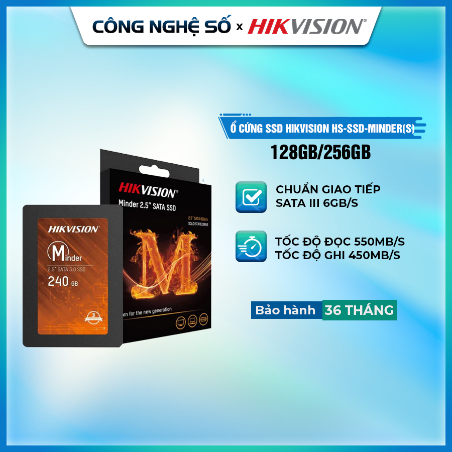 [Hỏa Tốc HN] Ổ cứng SSD HIKVISION HS-SSD-Minder(S)/240G | Shopee Việt Nam