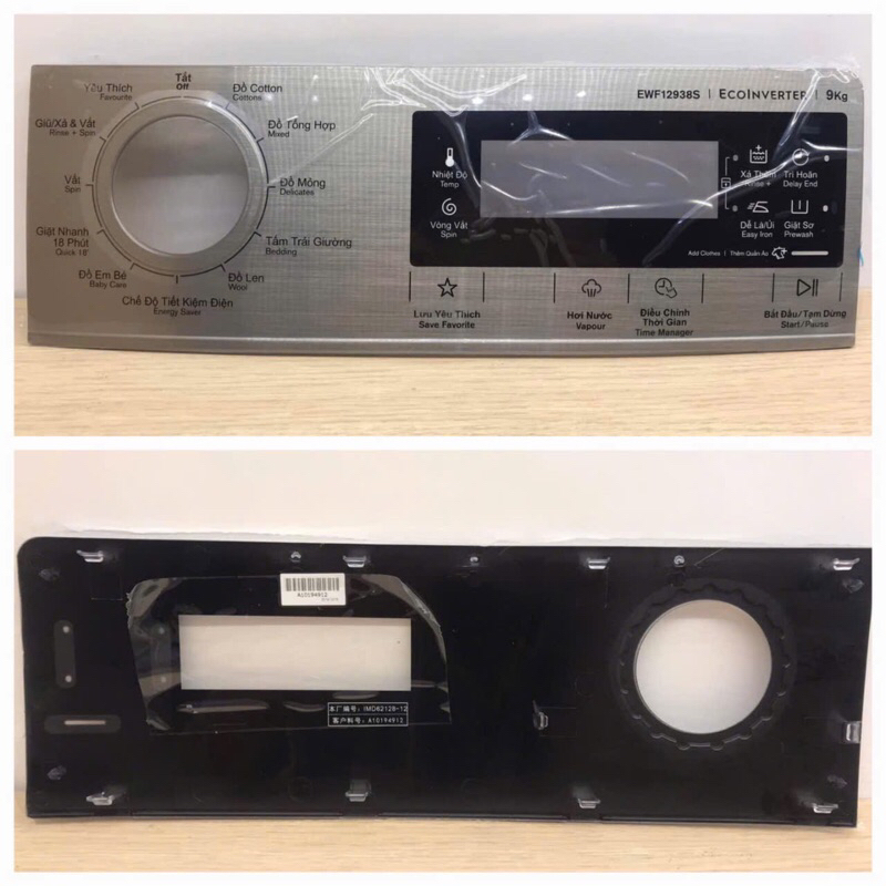Mặt taplo cảm ứng máy giặt Electrolux 9kg EWF 12938 mới chính hãng ...