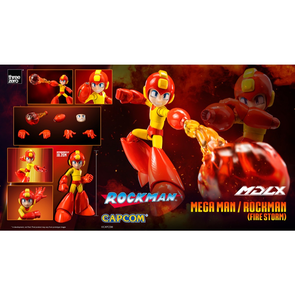 Threezero MDLX Mega Man / Rockman (Fire Storm) - Q2/2025 | Shopee Việt Nam