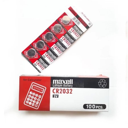 Pin CMOS Maxell CR2032 Lithium 3V ( 1 vỉ 5 viên)-CR2032 Lithium Battery ...