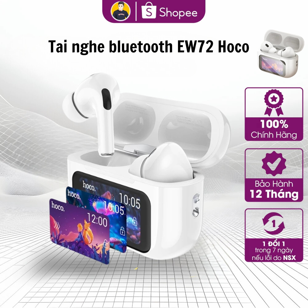Tai Nghe Bluetooth Hoco EW72 ,Điều Khiển Cảm Ứng, Khử Ồn Thông Minh ...
