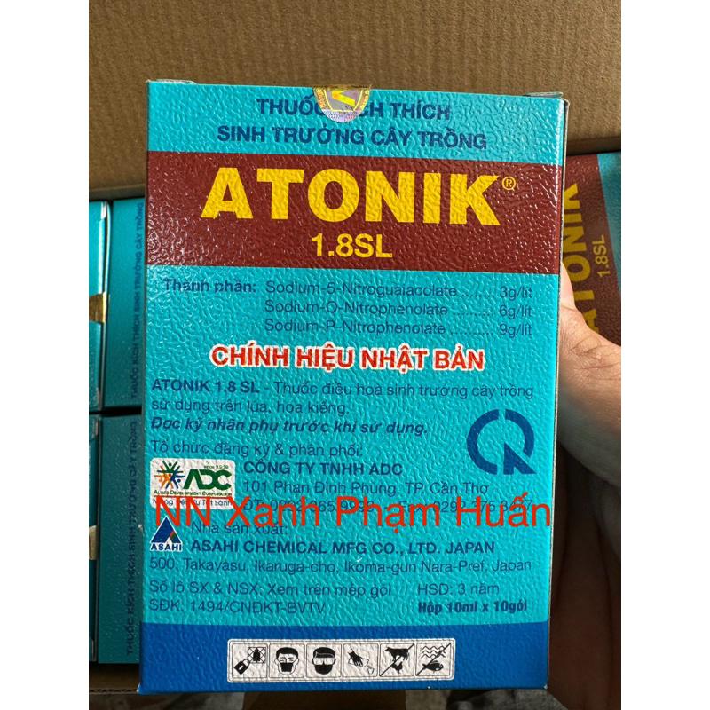 Hộp 10 gói Phân bón lá Atonik 1.8SL (10ml) | Shopee Việt Nam