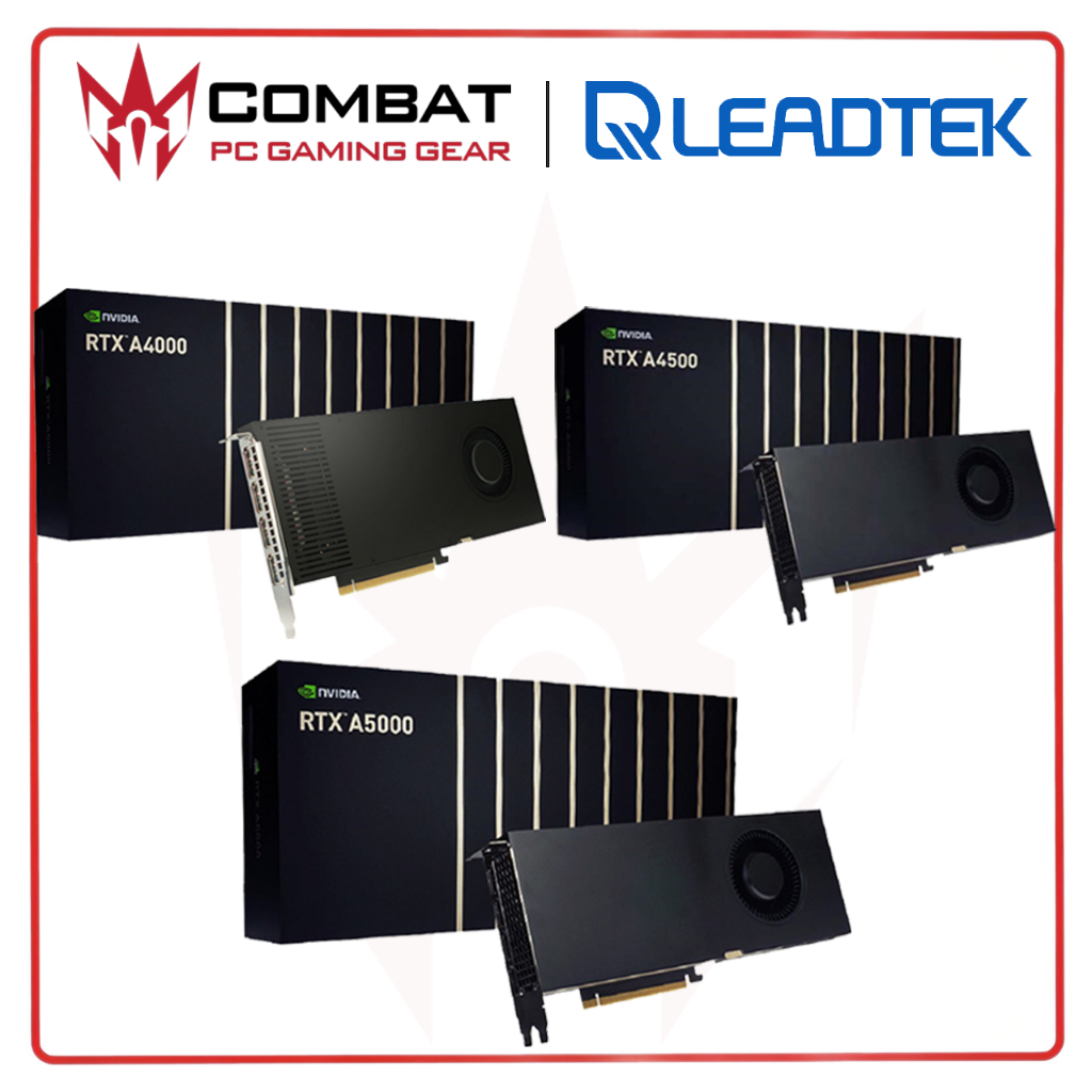 VGA Card Màn Hình Leadtek NVIDIA RTX A4000 16GB & A4500 20GB & A5000 ...