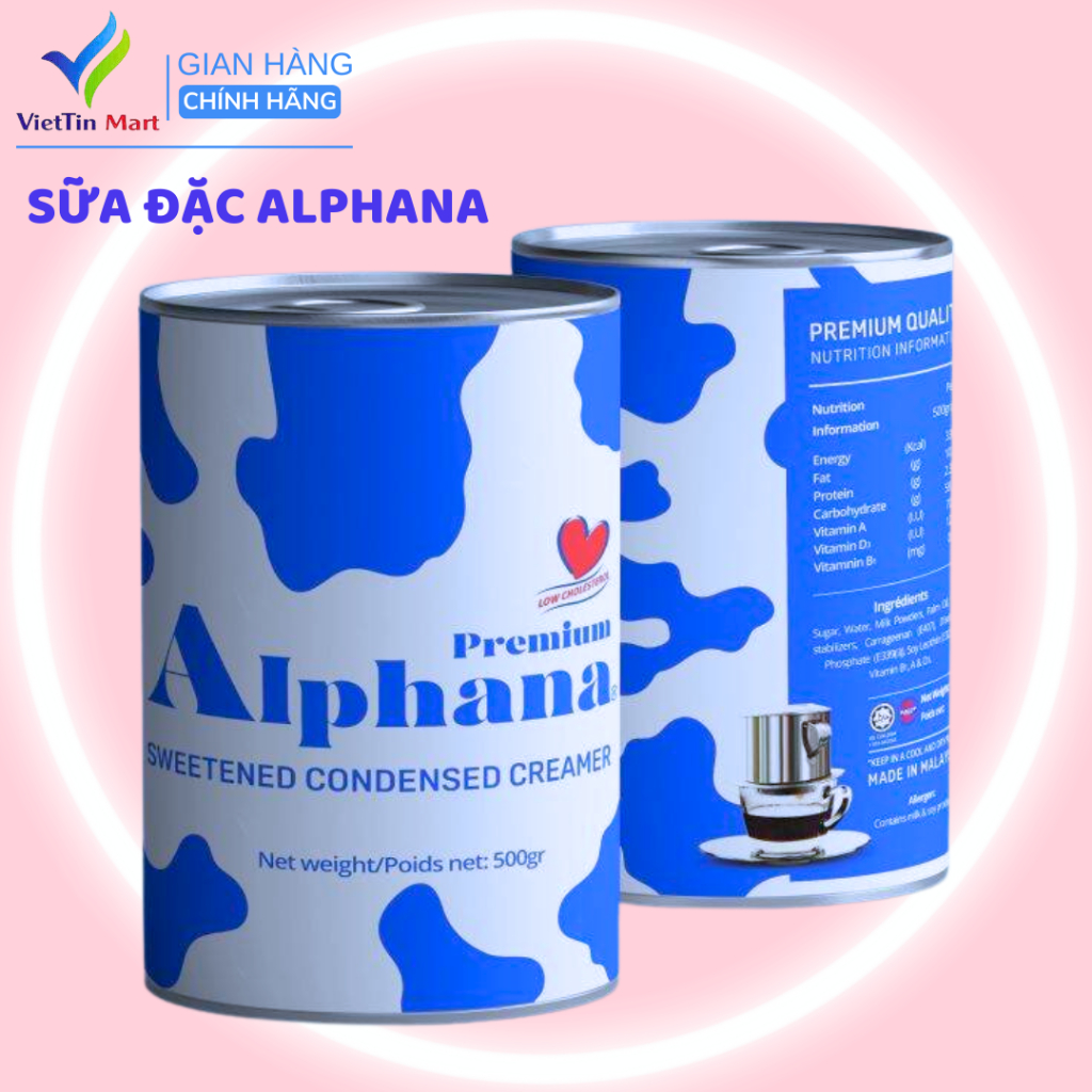 Sữa Đặc Alphana 500gr | Shopee Việt Nam