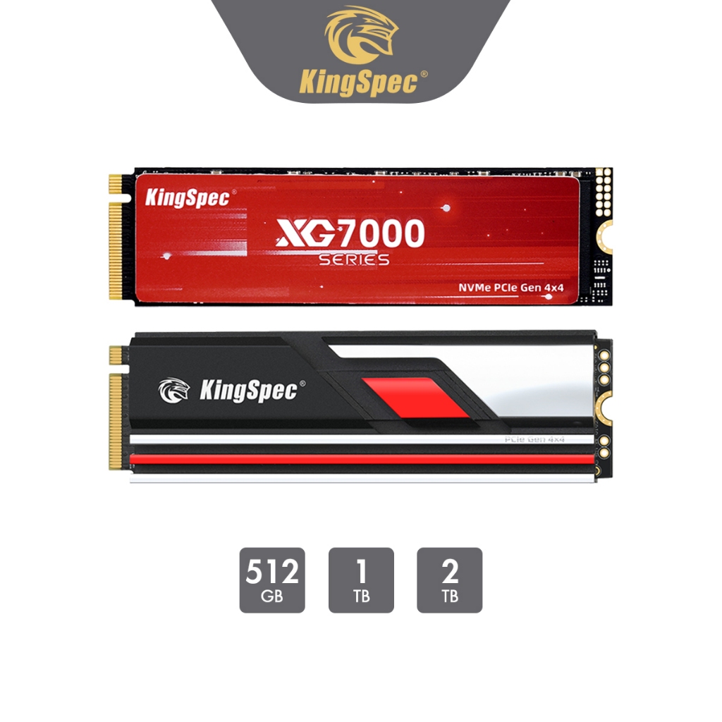 Ổ cứng SSD KingSpec M2 NVMe Gen4x4 PCIe 4.0 [ XG7000 / XG7000 Pro ...