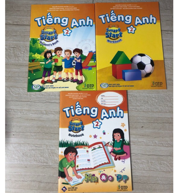 Sách - Combo Sách Tiếng Anh 2 I-Learn Smart Start - Student's Book + Workbook + Notebook (Tập ...