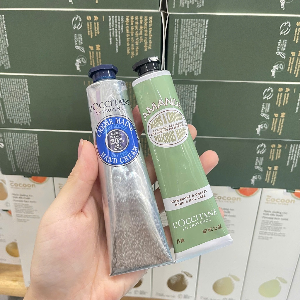 [Chính hãng] Kem Dưỡng Da Tay L'occitane 75ml | Shopee Việt Nam