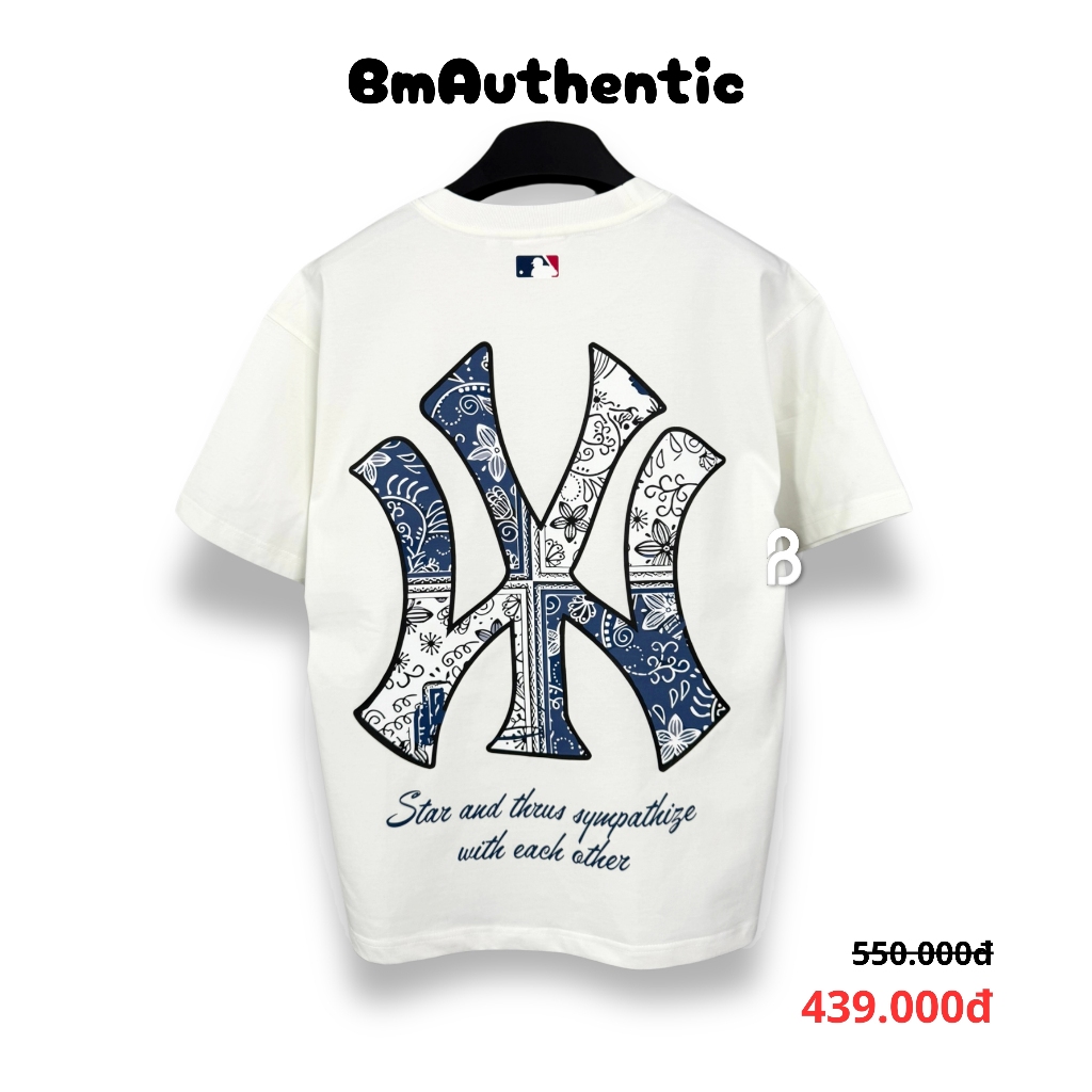 [HIGH QUALITY] Áo Thun MLB New York Cotton Cao Cấp Form Rộng - BM ...