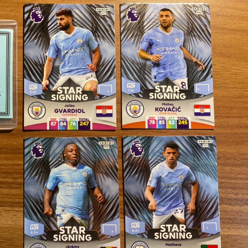 [ CHÍNH HÃNG ] - FULL SET - STAR SIGNING - PANINI ADRENALYN XL PREMIER ...