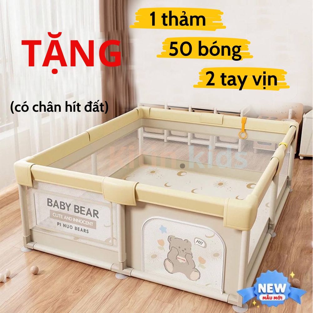 Quây bóng cho bé, Nhà bóng cho bé khung inox dày dặn, có đề hít đất ...