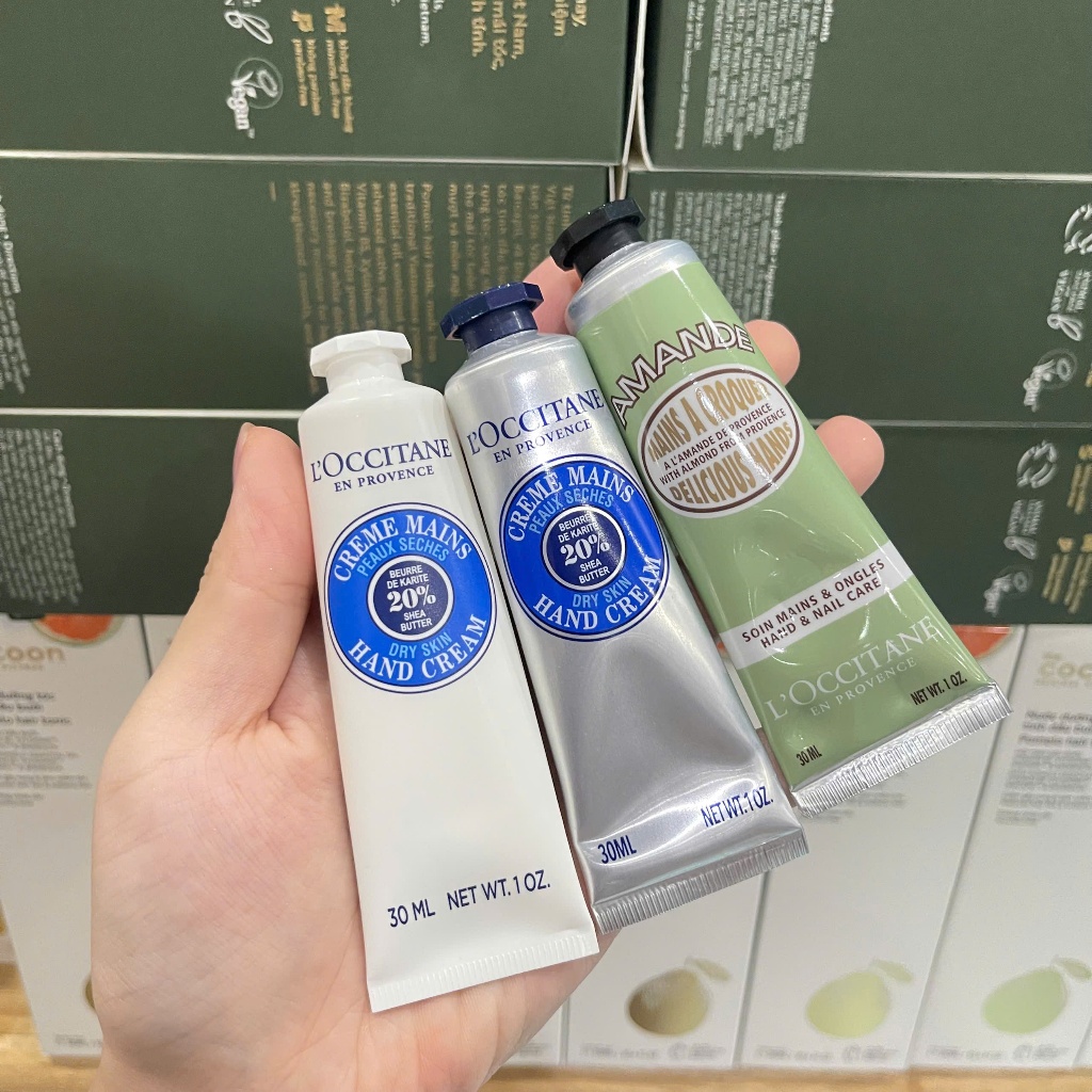[Chính hãng] Kem Dưỡng Da Tay L’occitane 30ml | Shopee Việt Nam