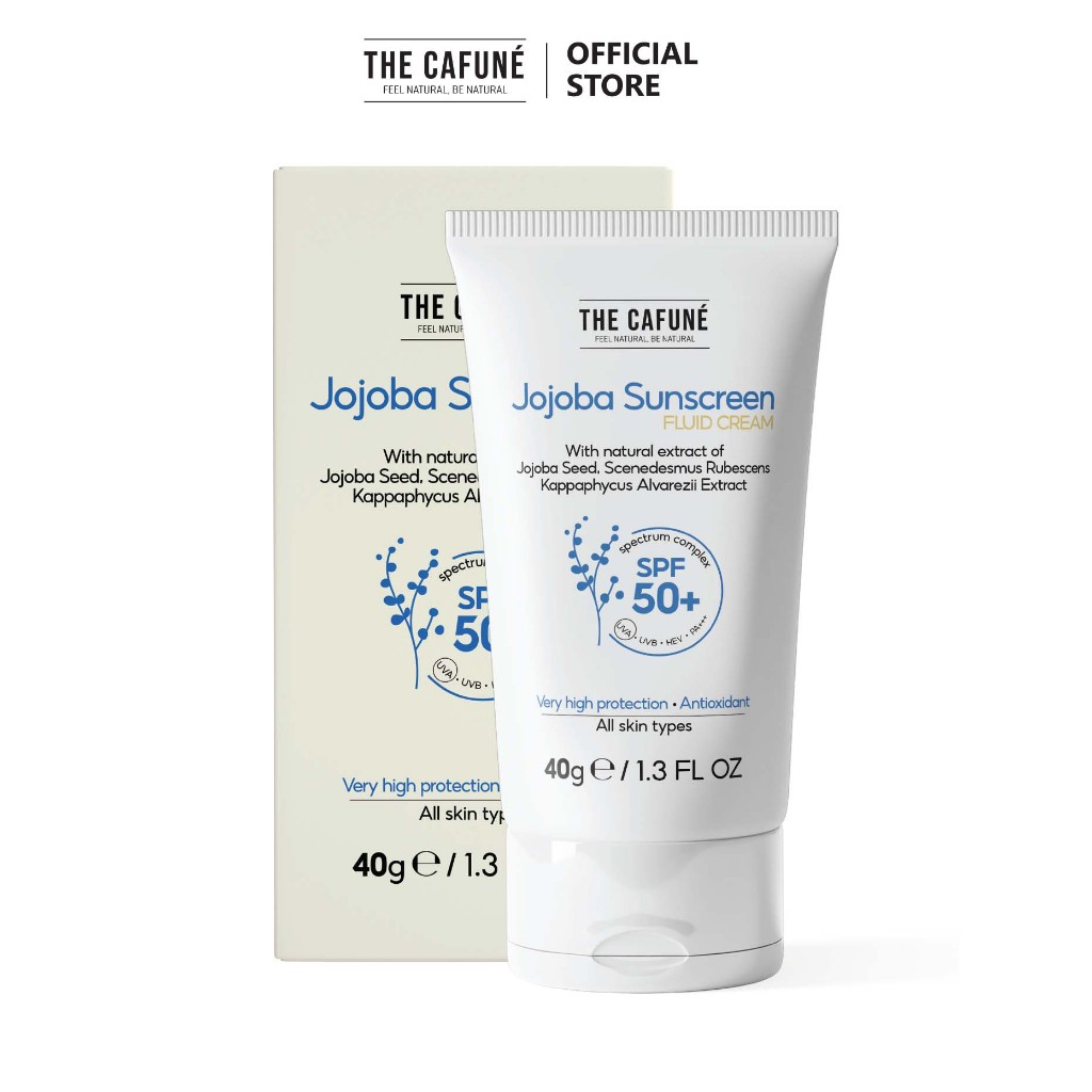 Kem Chống Nắng Jojoba Sunscreen SPF 50+ Phổ Quang Rộng Bảo Vệ Da Trước ...