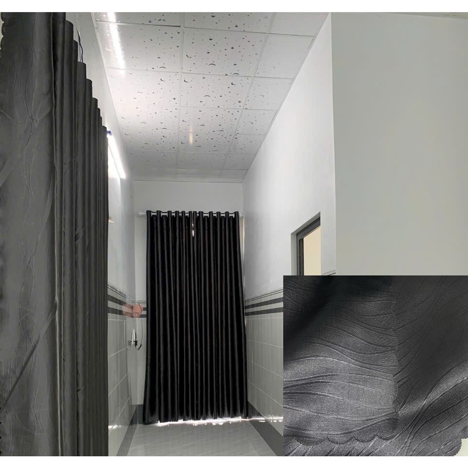 Rèm Cửa Sổ Chống Nắng, Rèm Cửa Đục Lỗ IH5-3,Chất Liệu Vải Gấm Đơn Giản Sang Trọng,Decor Phòng ...