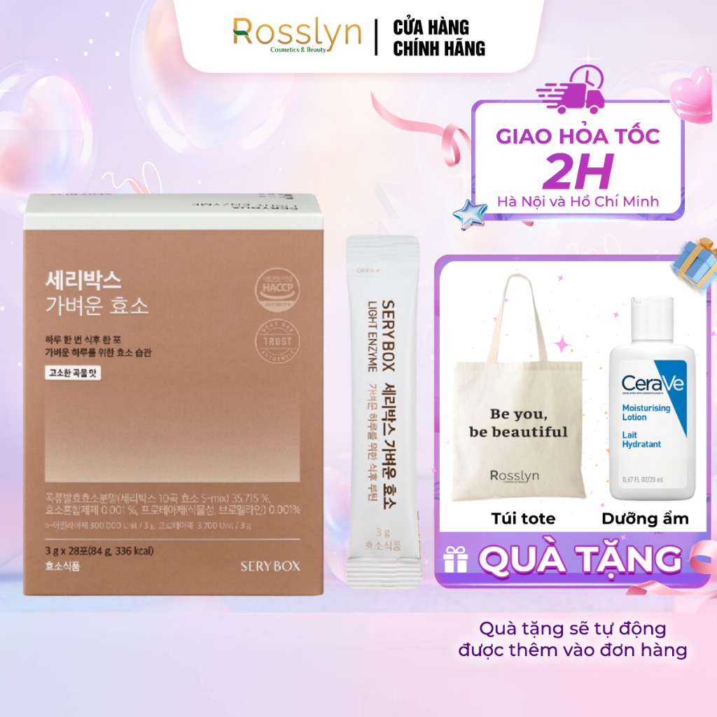 Thực Phẩm Chức Năng Bảo Vệ Sức Khỏe Sery Box Light Enzyme Grain Flavor ...