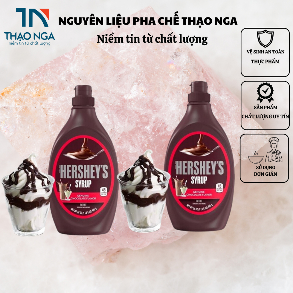 Sốt Socola Hershey’s Syrup Chocolate 1.36 kg | Shopee Việt Nam