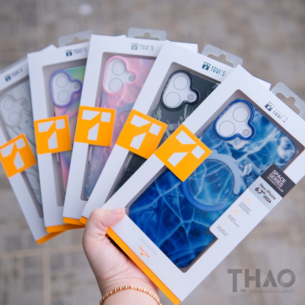 [Đã có ốp dành cho iP16] Ốp lưng TGVI'S Space dành cho iPhone, Họa tiết ...