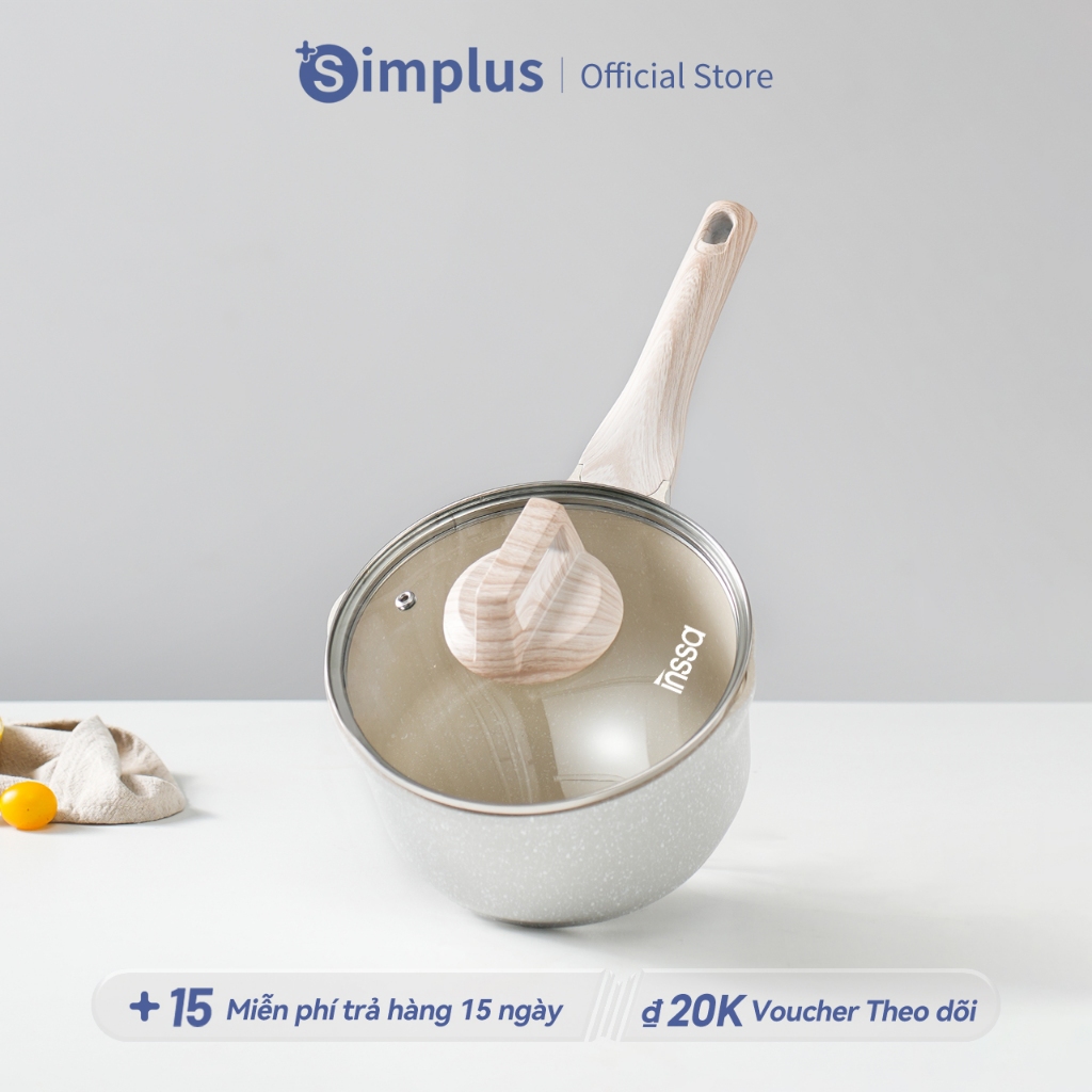 Dá Maifan chống dính Simplus 18CM nồi nhỏ đun sữa nấu mì GUOJ013 | Shopee Việt Nam